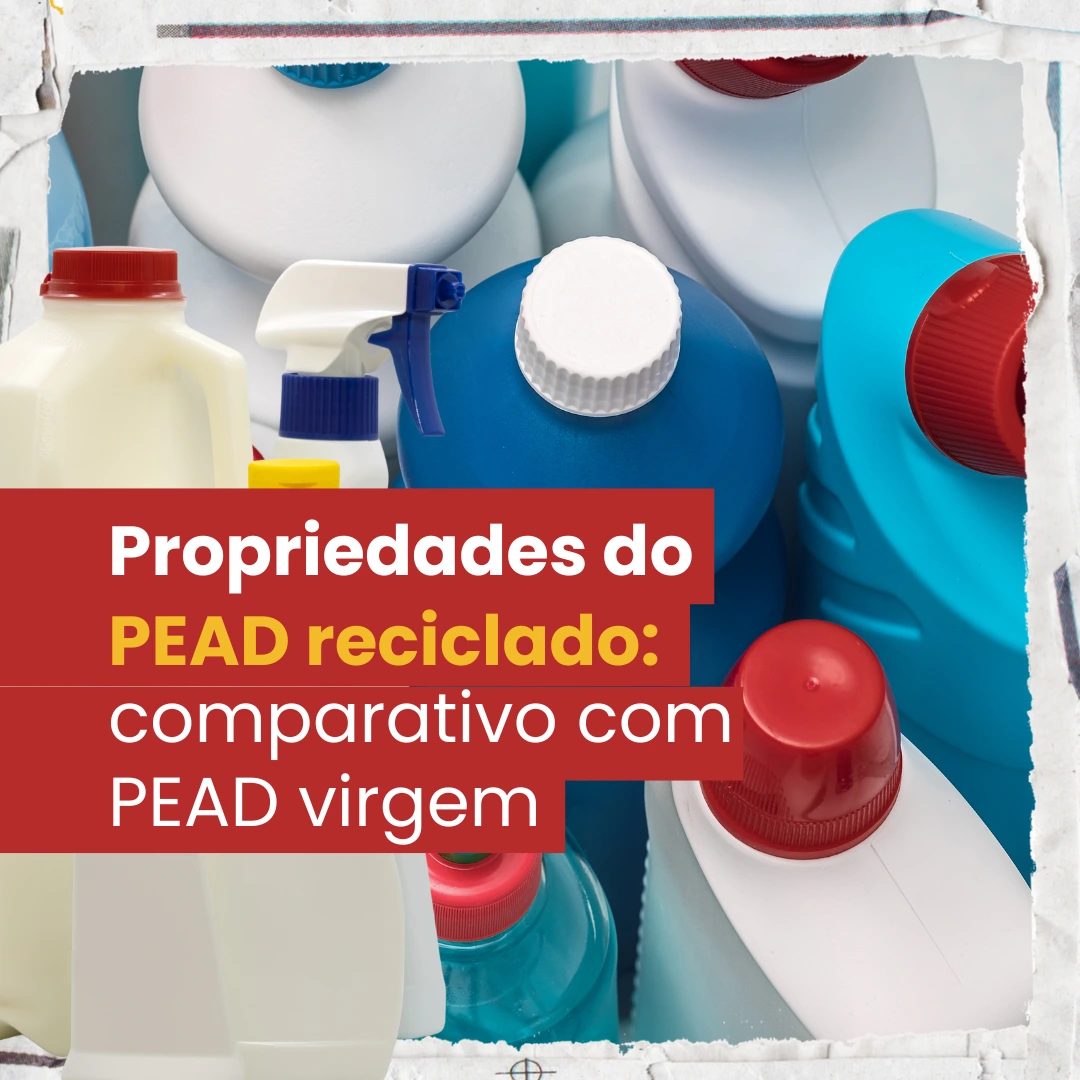 Propriedades do PEAD reciclado: comparativo com PEAD virgem - Trevo ...